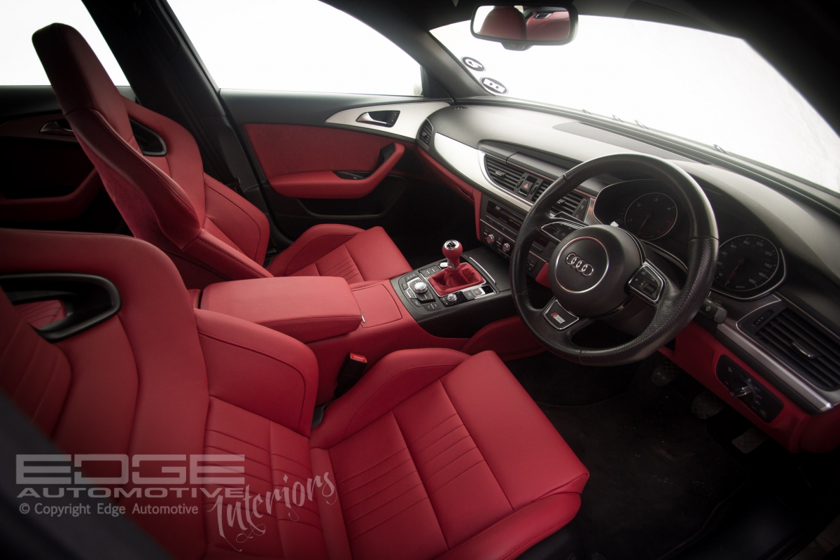 Audi leather & Alcantara retrim - EDGE Automotive