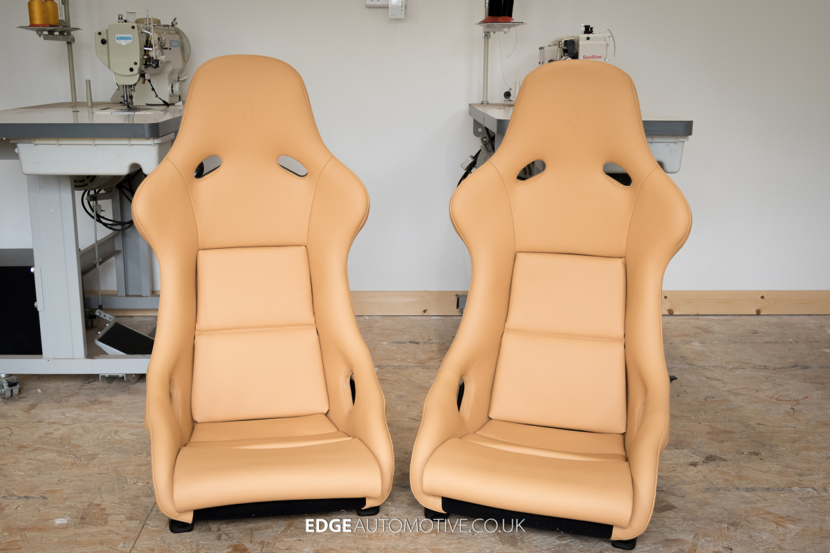 RECARO Pole Position leather upholstery - EDGE Automotive