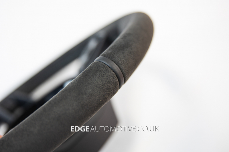 Steering Wheel Retrim - Leather/Alcantara - EDGE Automotive