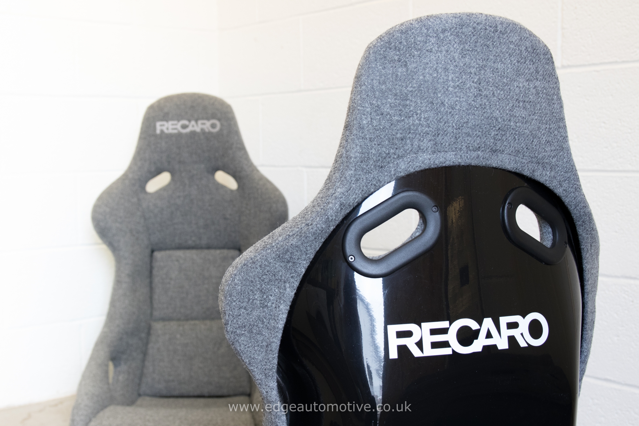 Tweed upholstery - RECARO Pole Position - EDGE Automotive